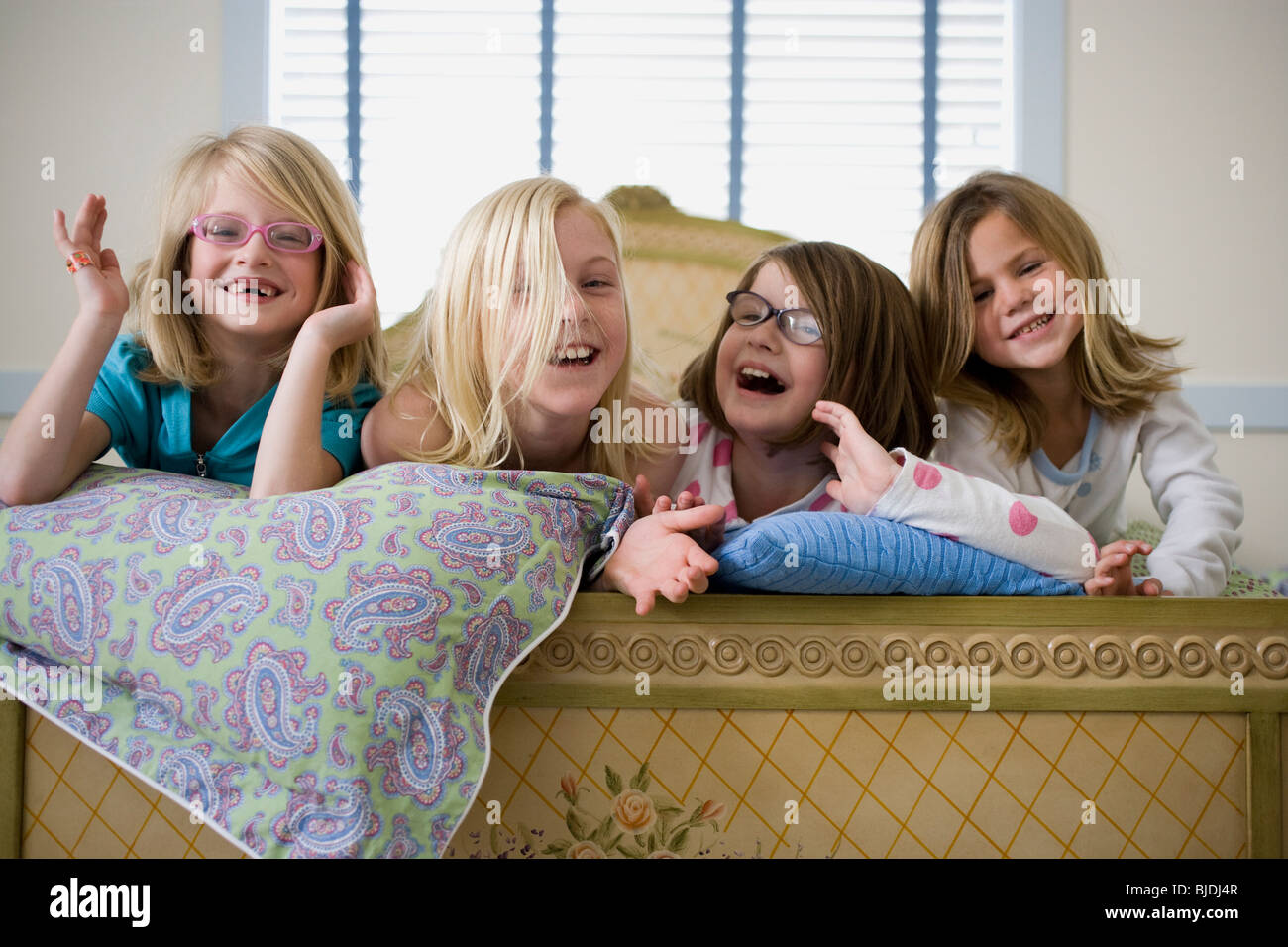 children at a sleepover Stock Photo - Alamy