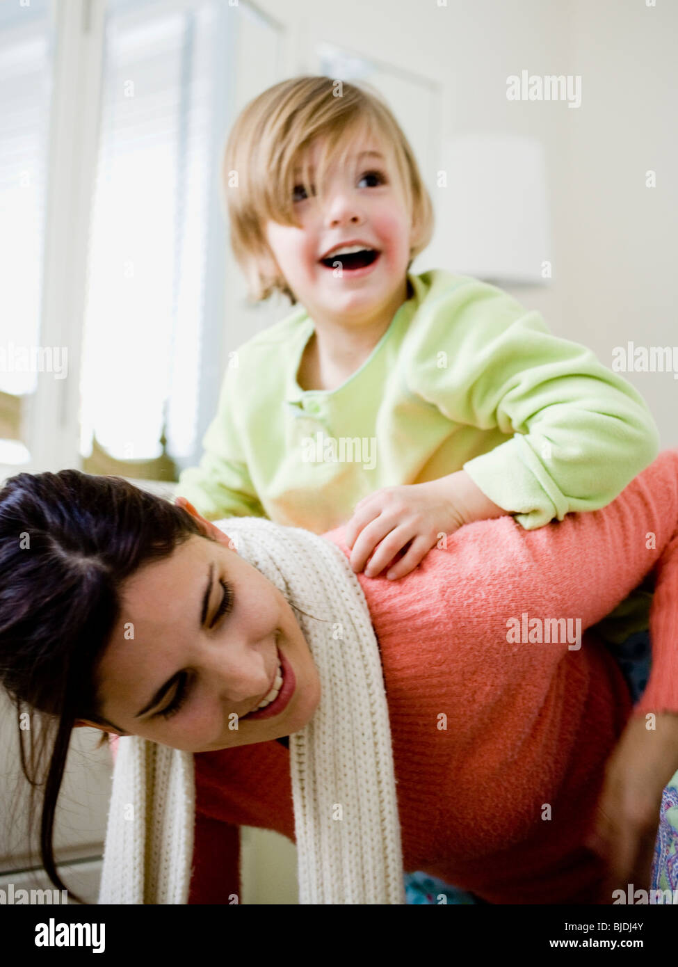 piggy back ride Stock Photo - Alamy