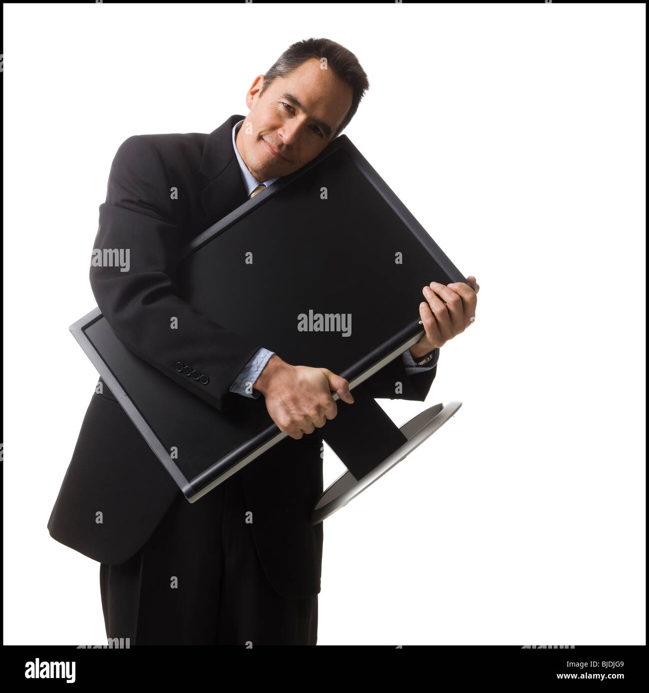 Flat screen computer monitors hi-res stock photography and images - Alamy