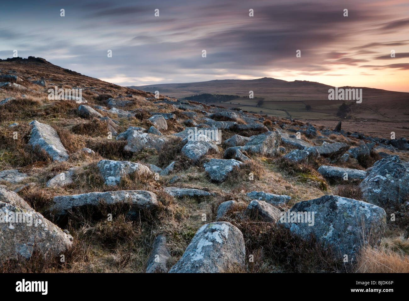 Belstone tor on belstone common hi-res stock photography and images - Alamy