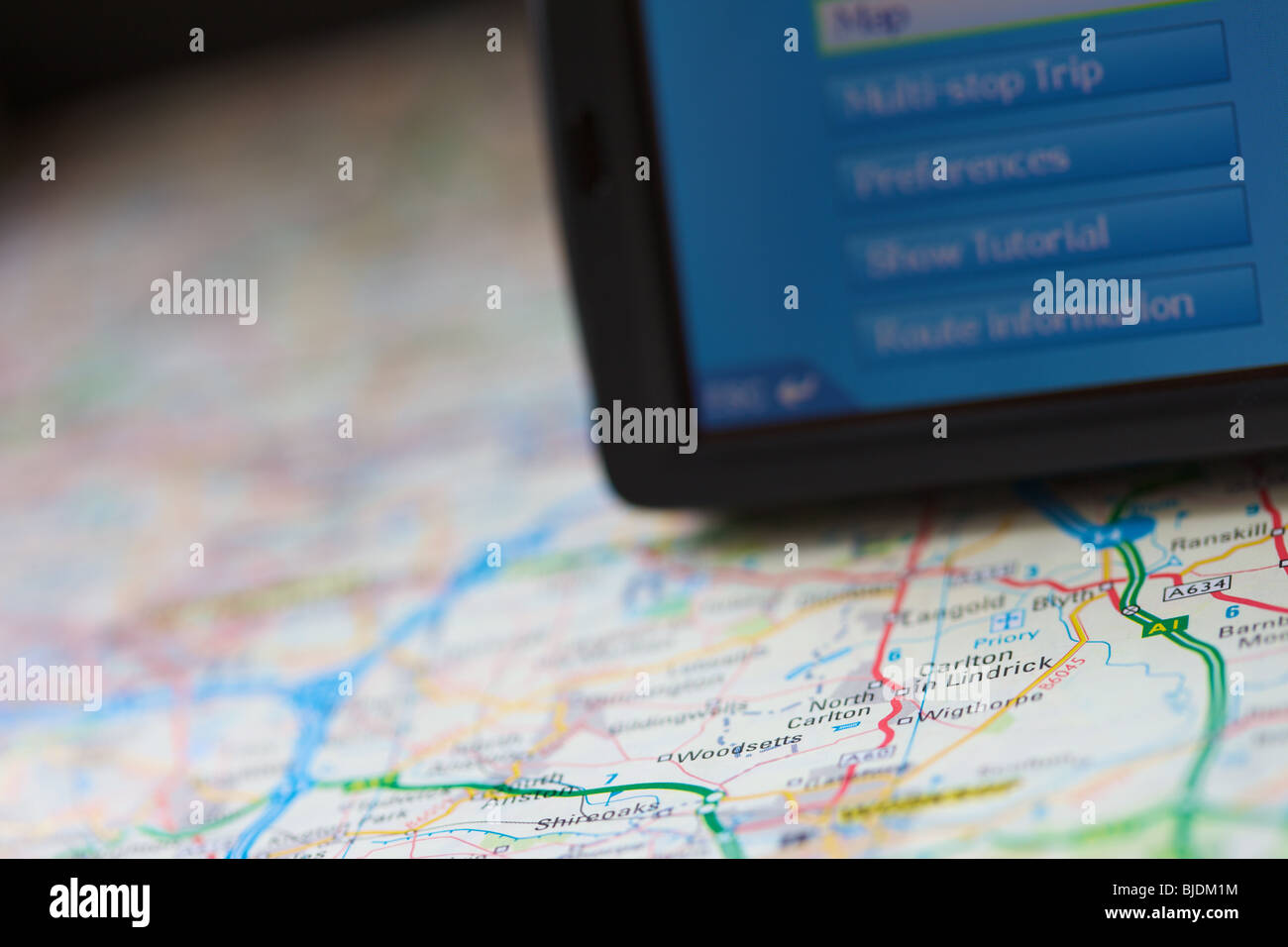 Car menu display hi-res stock photography and images - Alamy