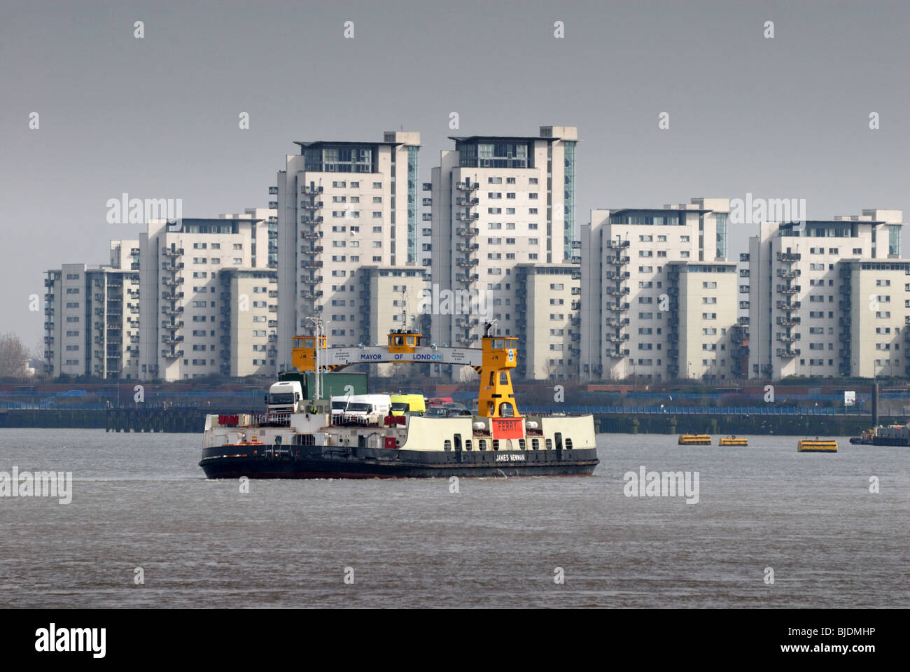 Woolwich Ferry London Stock Photo - Alamy