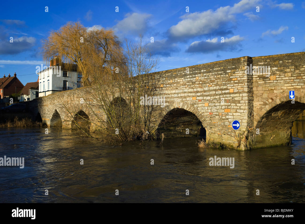 the river avon bidford on avon warwickshire the midlands england uk ...