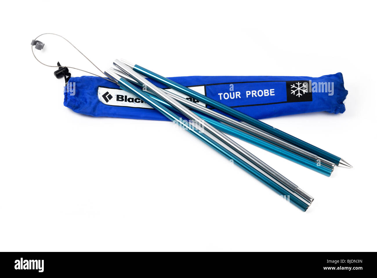 A collapsible snow probe for avalanche search & rescue Stock Photo - Alamy