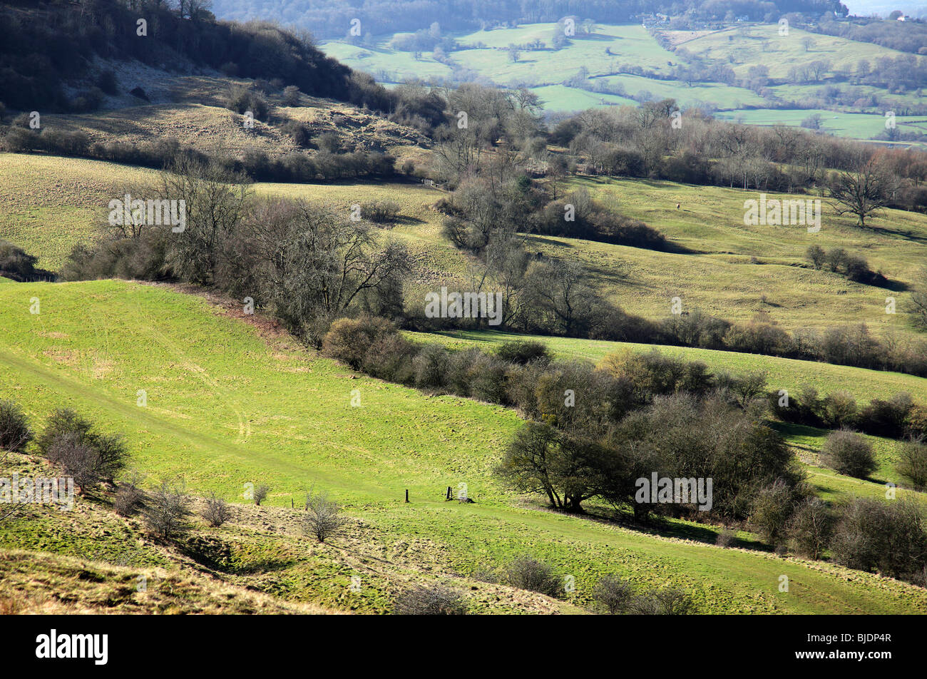 Birdlip hill hi-res stock photography and images - Alamy