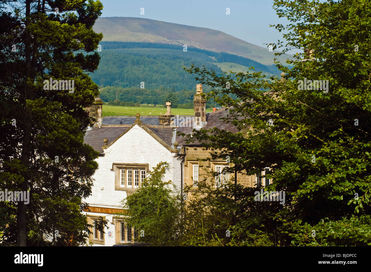 The Inn at Whitewell in the Hodder Valley in the Forest of Bowland Area ...