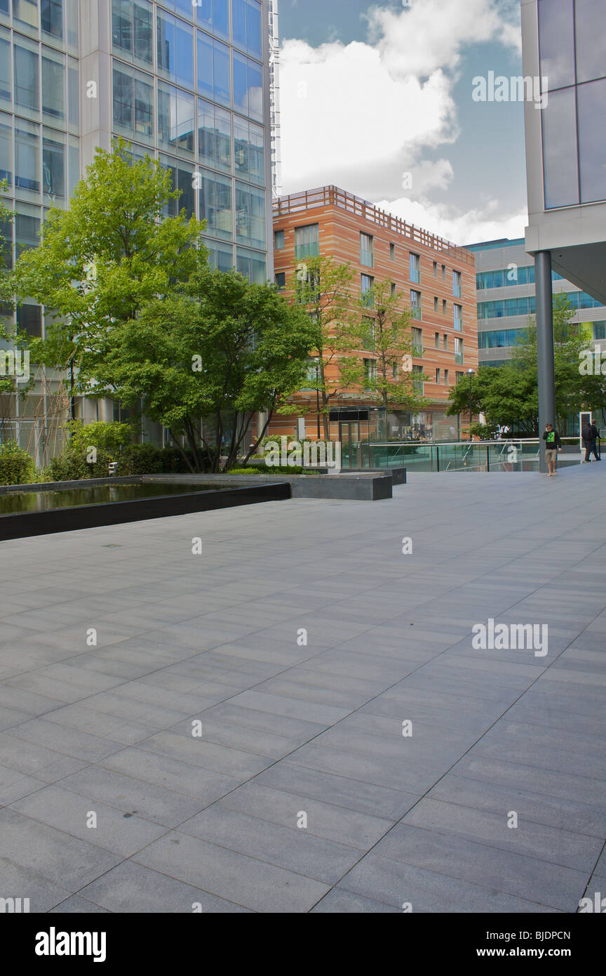 Smart office complex in the heart of London city Stock Photo - Alamy