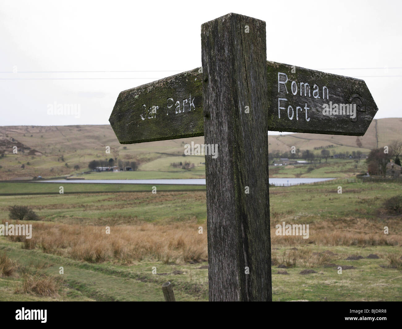 Roman fort sign hi-res stock photography and images - Alamy