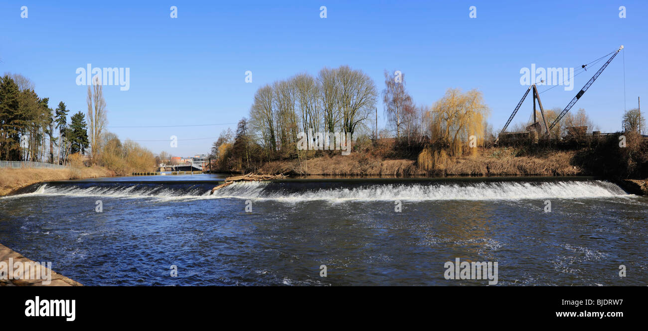the river severn worcester Stock Photo - Alamy
