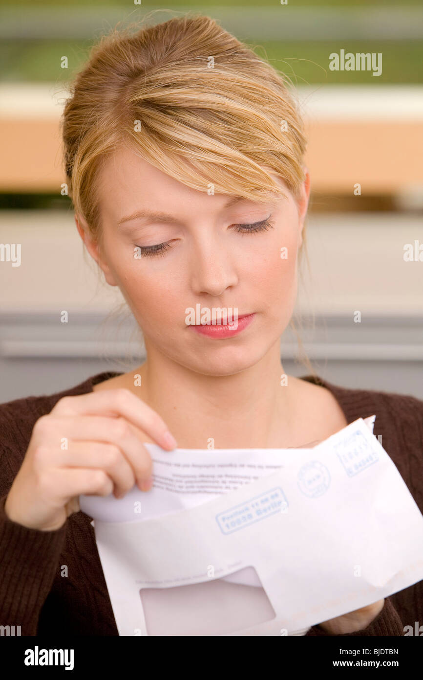 Opening letter hi-res stock photography and images - Alamy