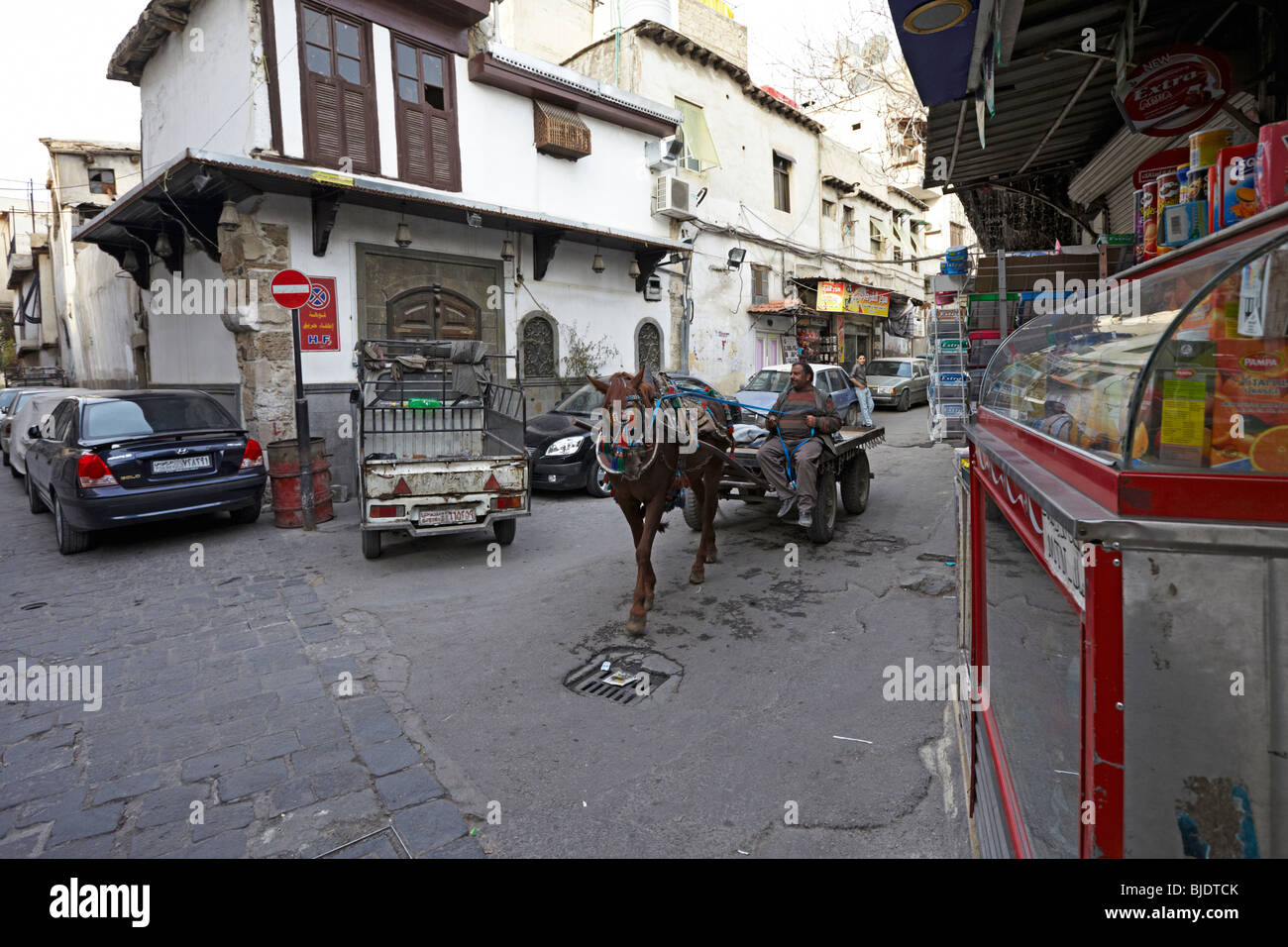 Damascus old city hi-res stock photography and images - Alamy