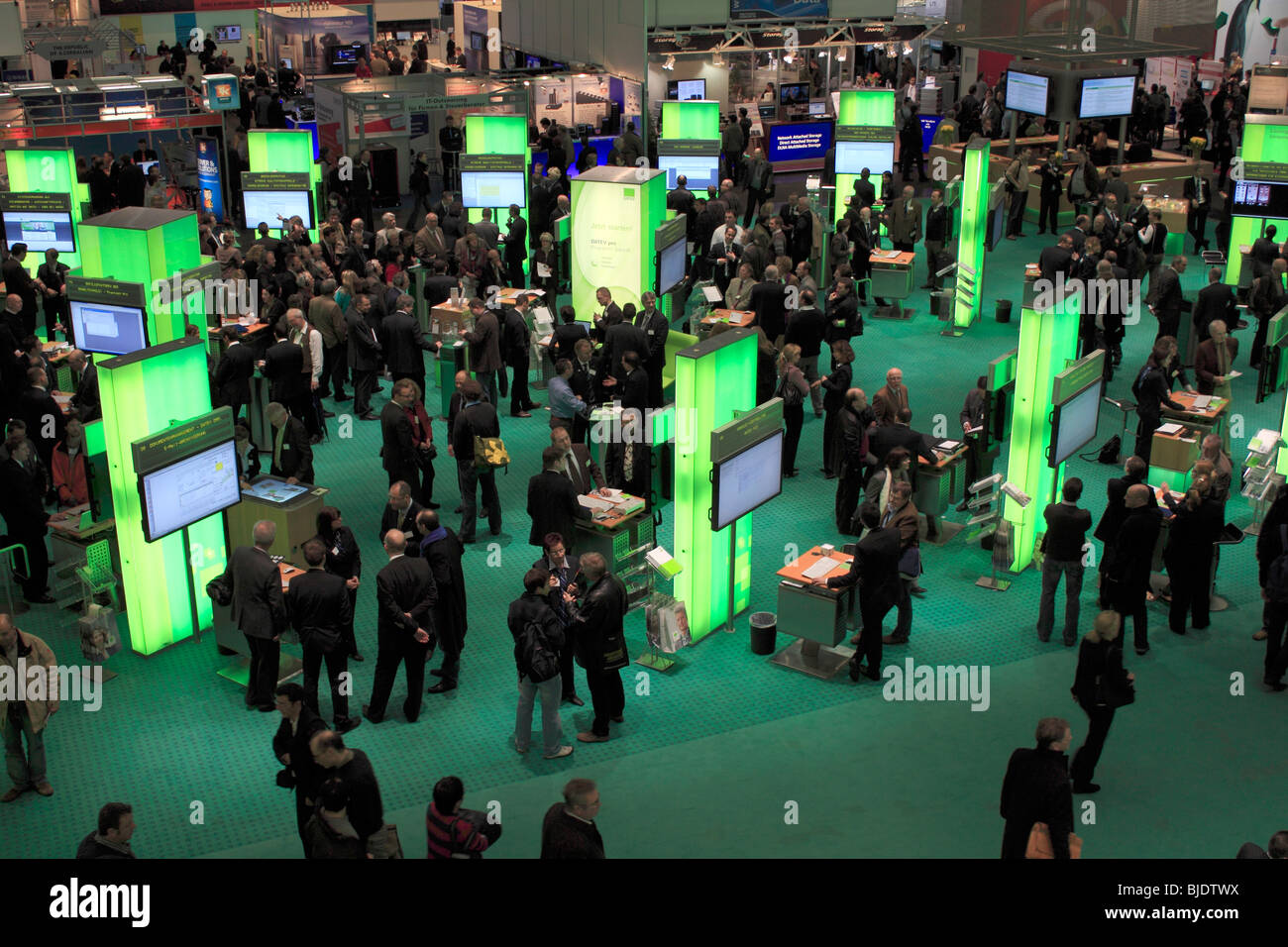 Worlds largest computer expo hall 2 hi-res stock photography and images ...