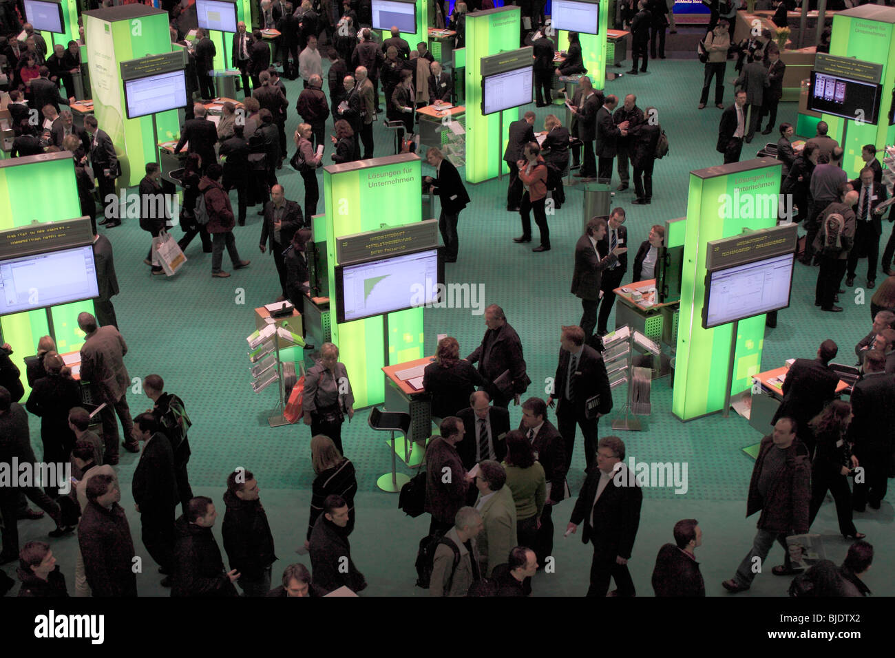 CeBIT 2010, world`s largest computer expo, service provider Datev in ...