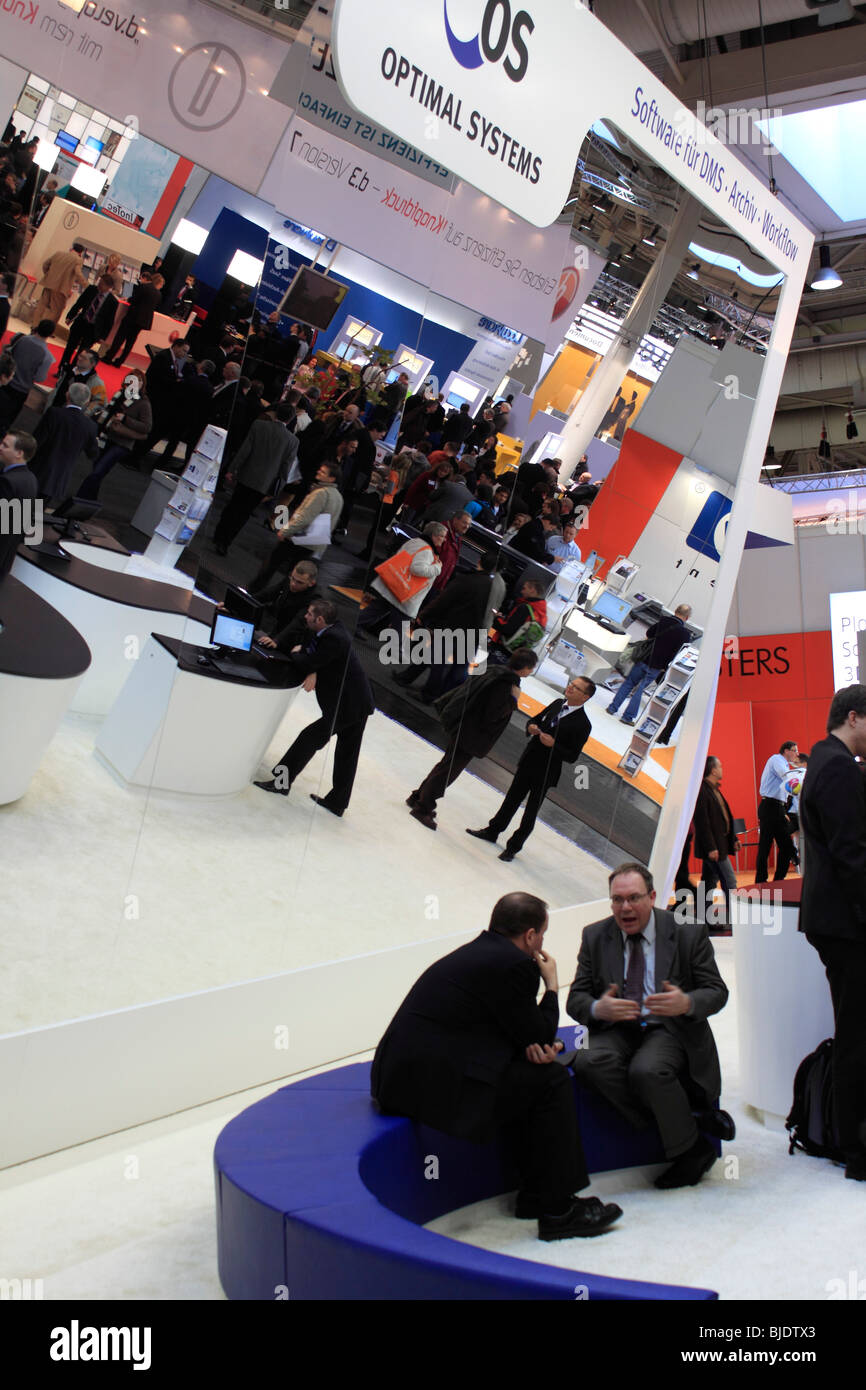 CeBIT 2010, world`s largest computer expo, company Optimal Systems ...