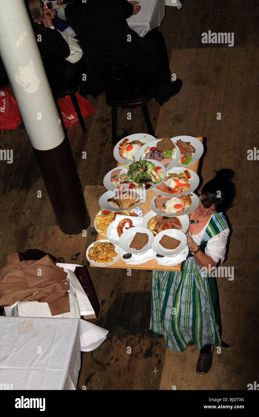 CeBIT 2010, world`s largest computer expo, the Munich Hall is the ...