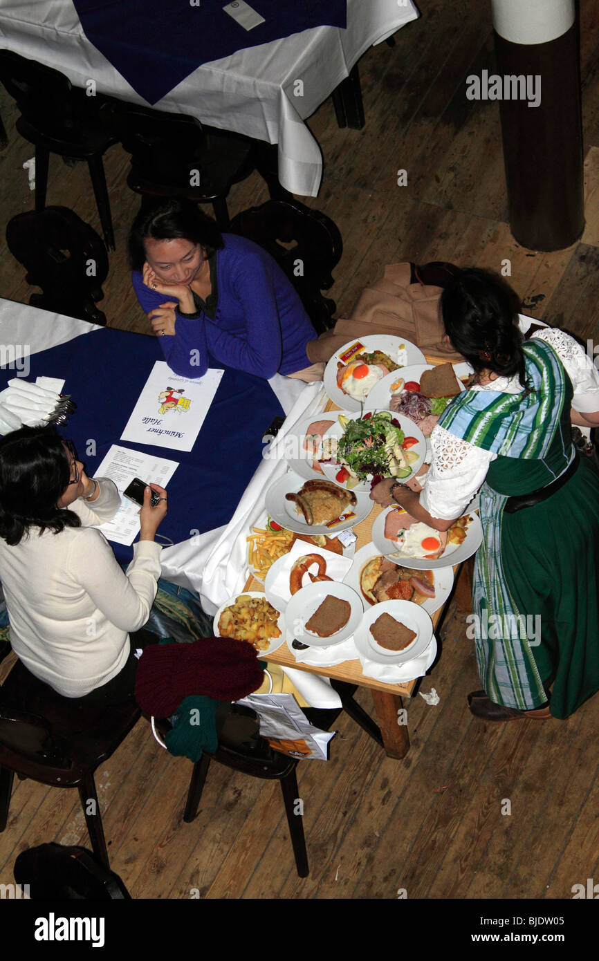 CeBIT 2010, world`s largest computer expo, the Munich Hall is the ...