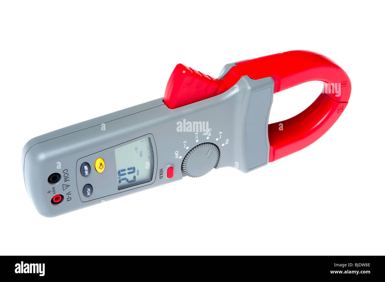 object on white - tool current measuring instrument Stock Photo - Alamy
