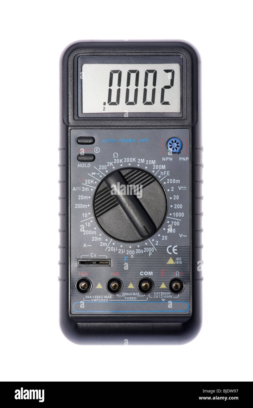 object on white - tool current measuring instrument Stock Photo - Alamy