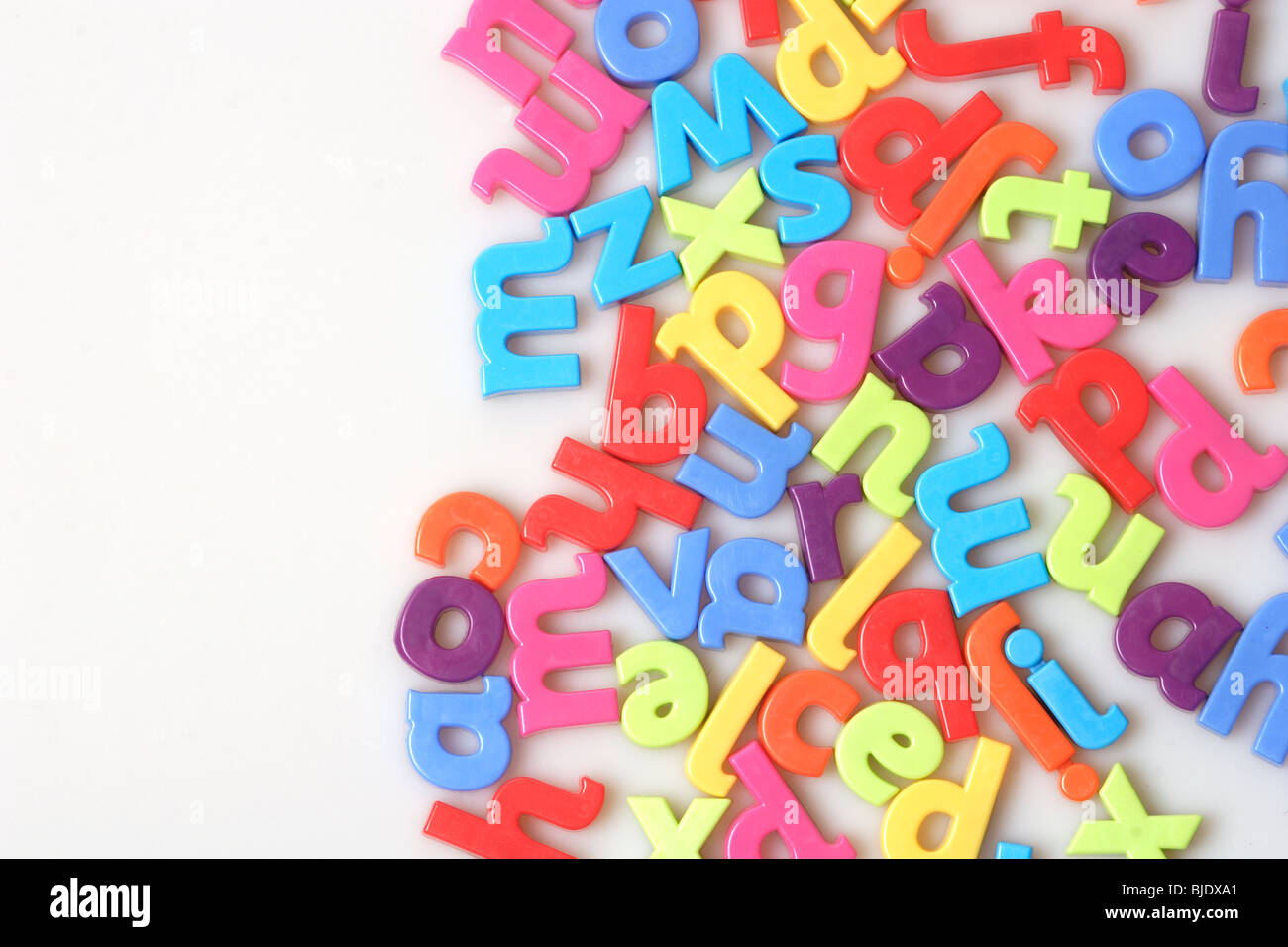 Refrigerator magnets alphabet hi-res stock photography and images - Alamy