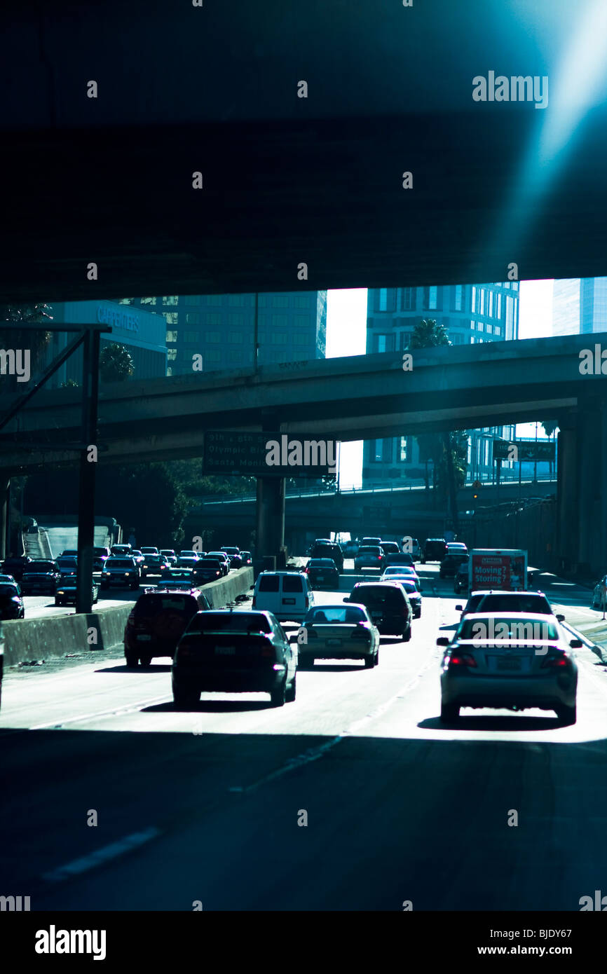 Los angeles harbor freeway hi-res stock photography and images - Alamy