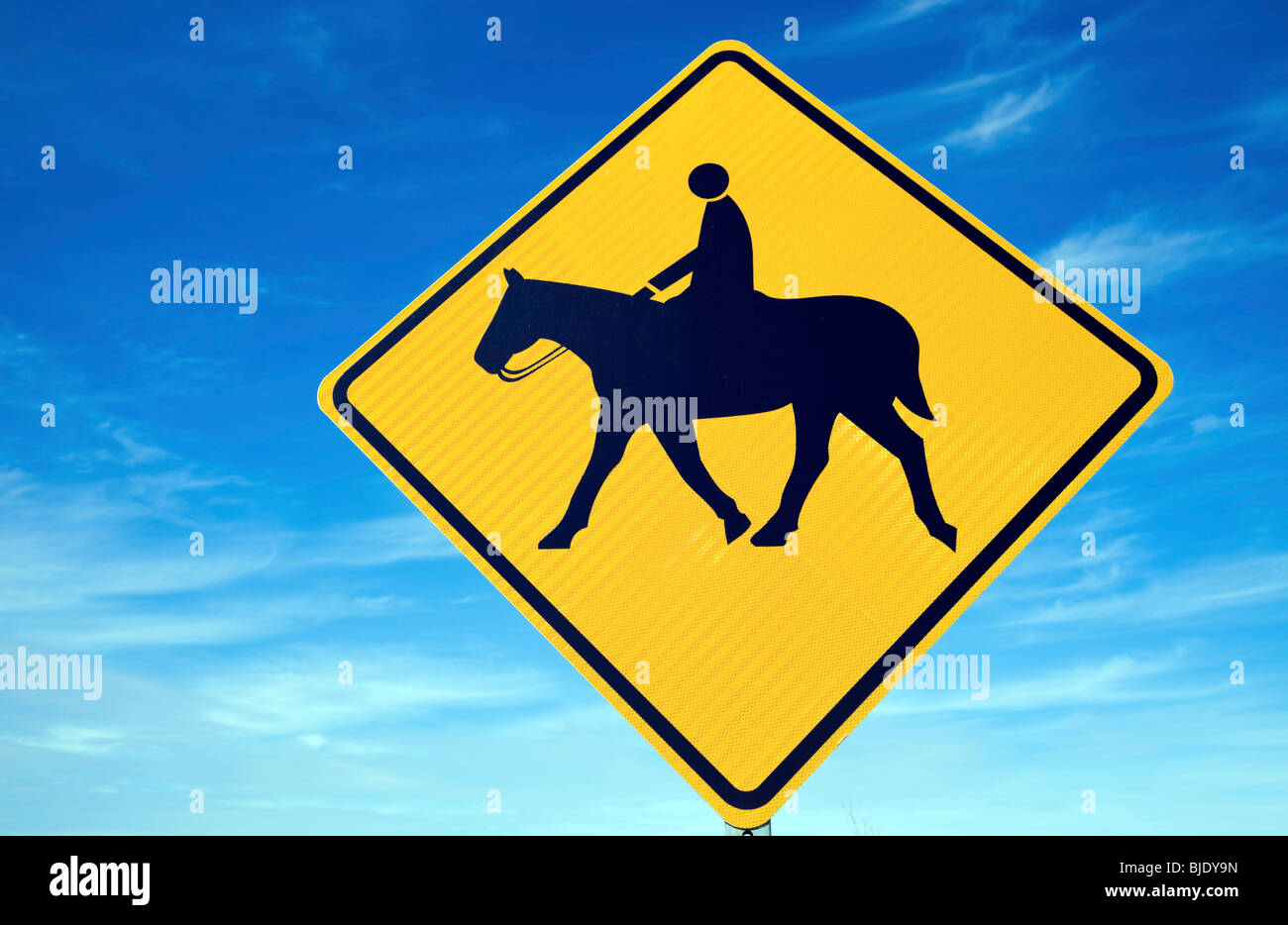 Horse riding sign hi-res stock photography and images - Alamy