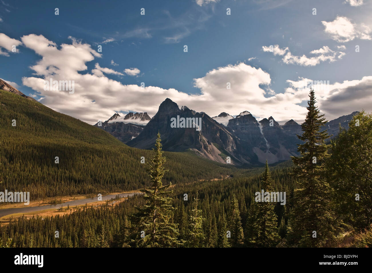 Bow river valley banff hi-res stock photography and images - Alamy