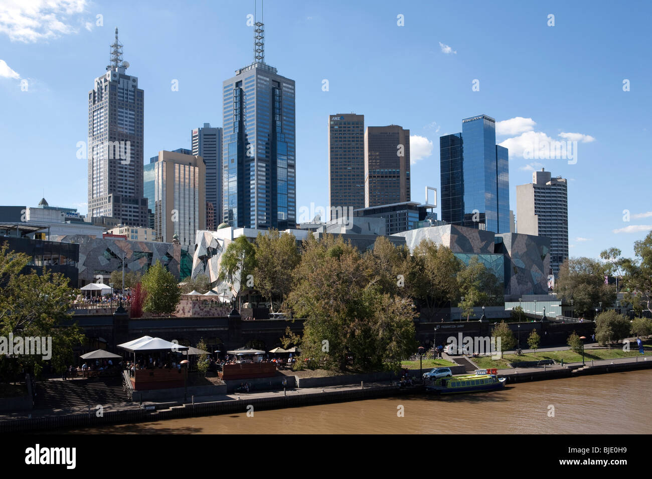 View of the Melbourne skyline from Princes Bridge Stock Photo - Alamy