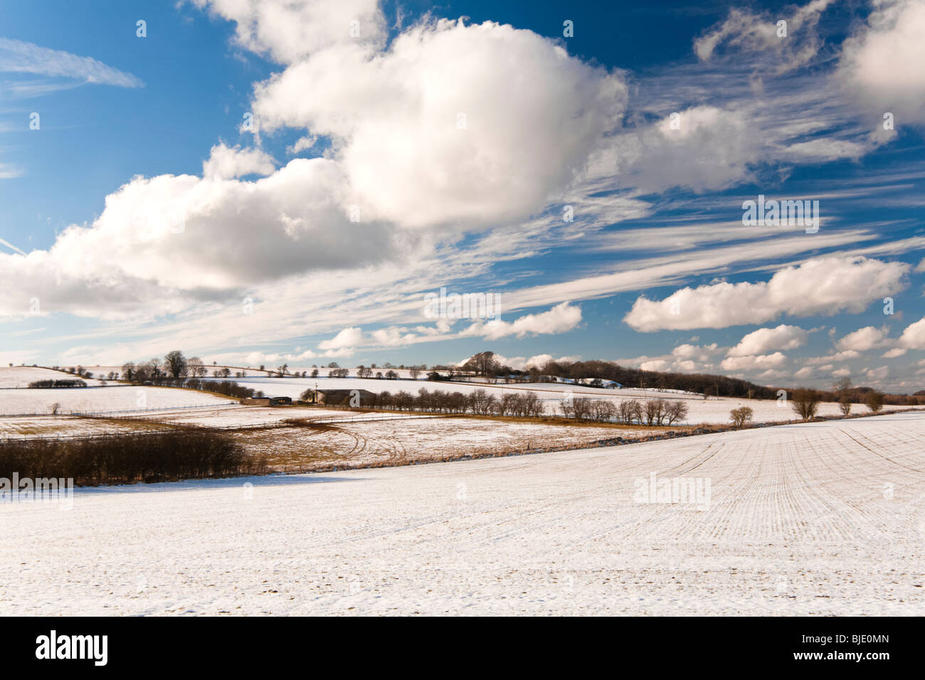 Cotswold winter scene hi-res stock photography and images - Alamy