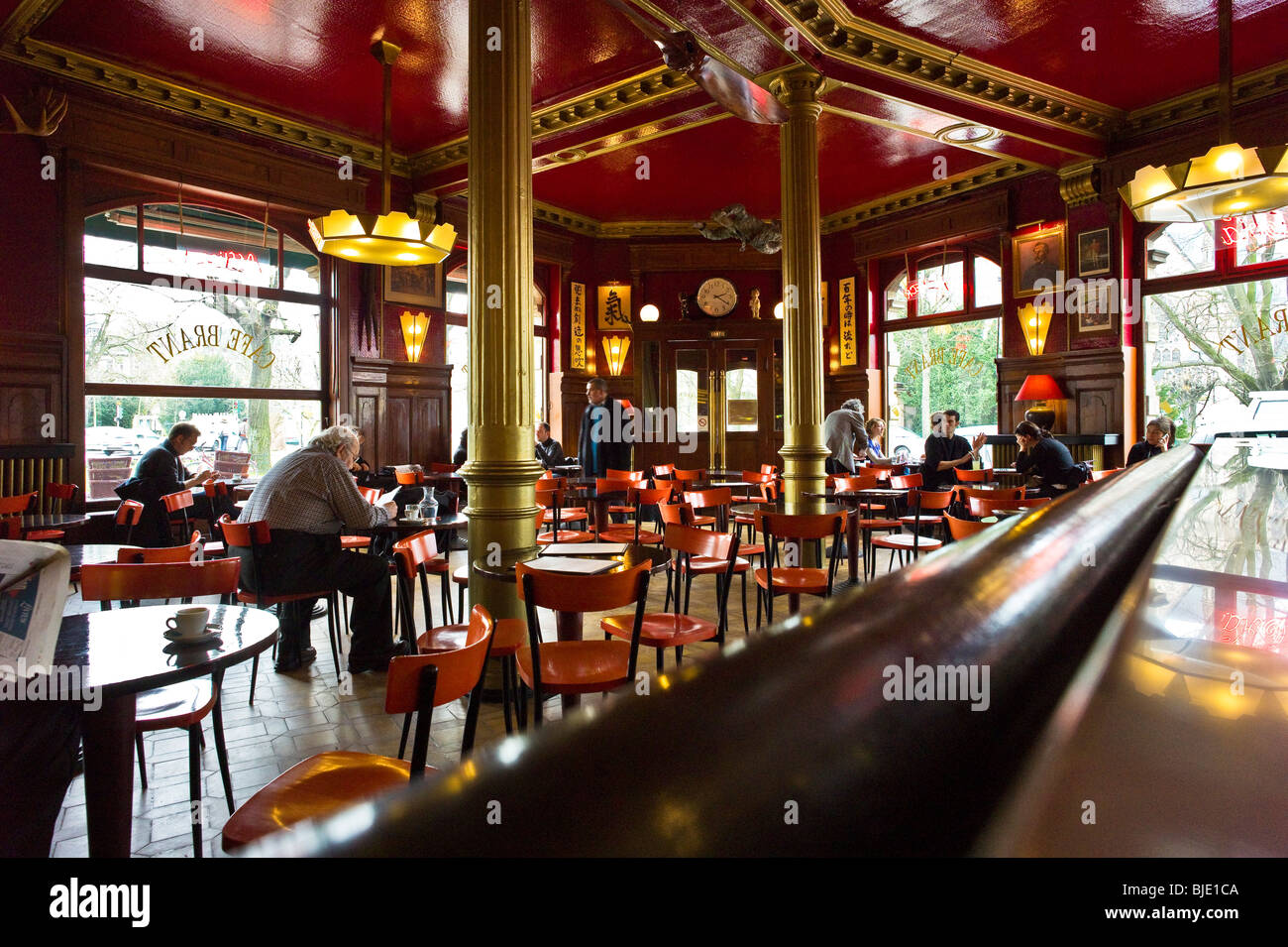 Baroque café interior, Strasbourg, Alsace, France Stock Photo - Alamy
