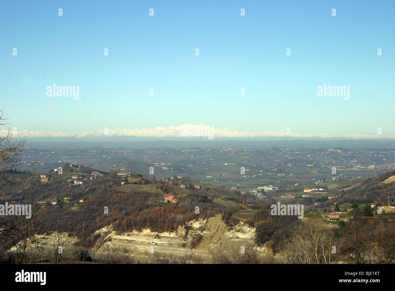 Italian Alps and Piedmont region Stock Photo - Alamy