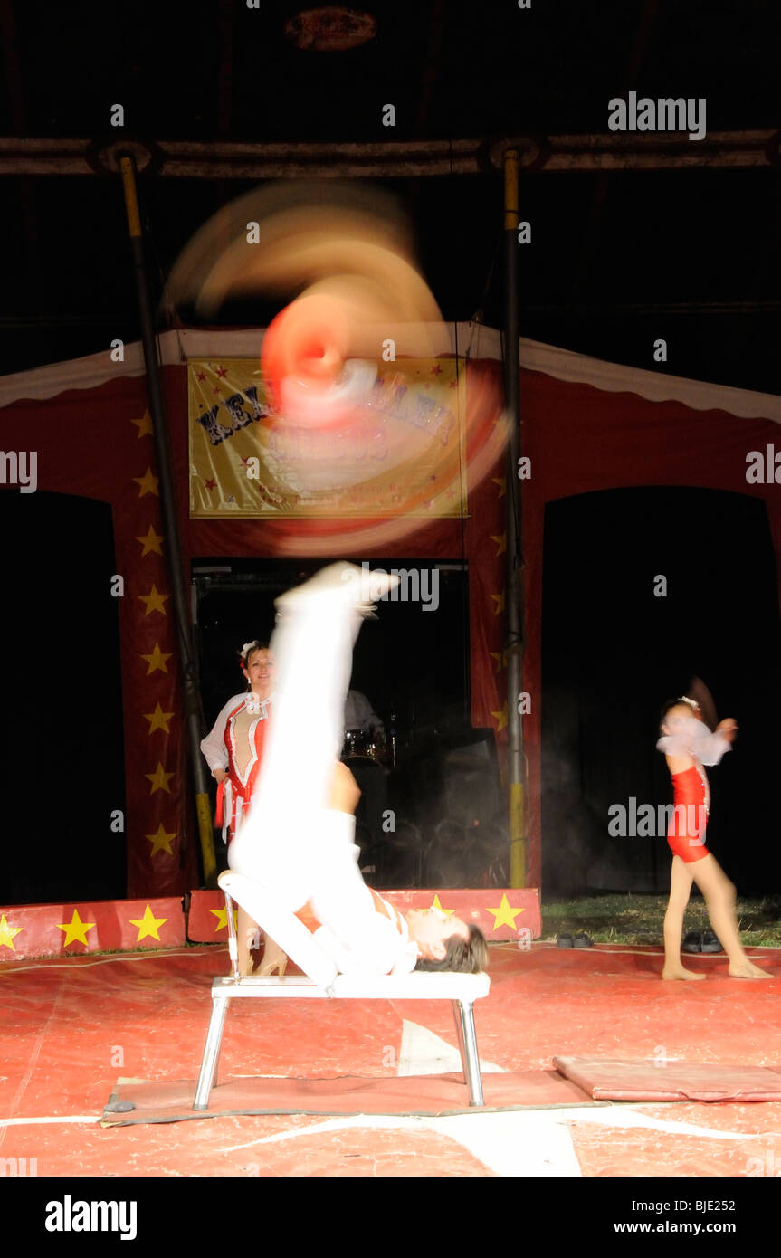 Acrobat child circus hi-res stock photography and images - Alamy