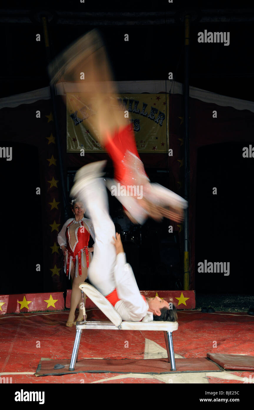 Acrobat child circus hi-res stock photography and images - Alamy