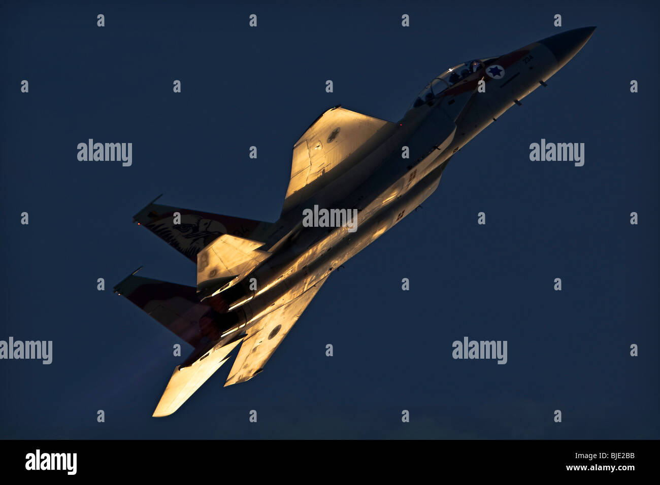 Israeli Air force F-15I Fighter jet in flight Stock Photo - Alamy
