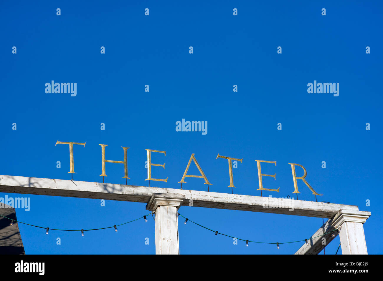 Theater lettering, Maerchenhuette, Fairy Tale Hut in Monbijou Park ...