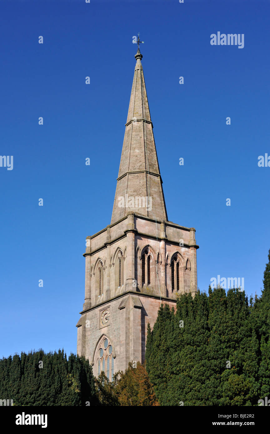 Church of Saint John, Keswick. Lake District National Park, Cumbria ...