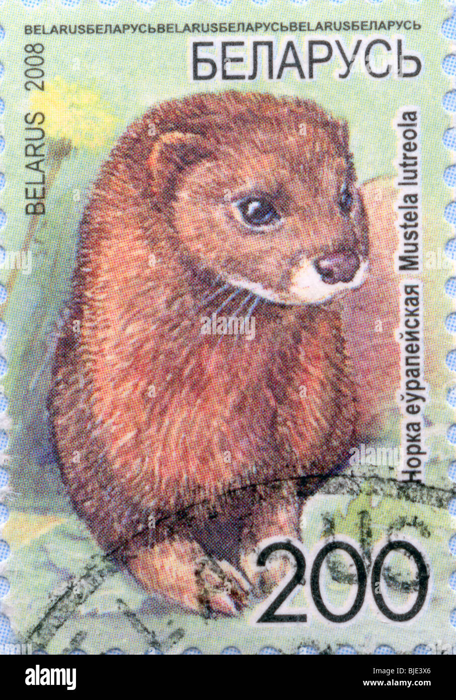 Belarus postage stamp Stock Photo - Alamy