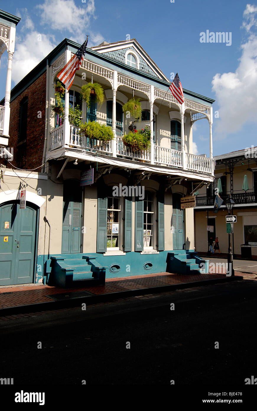 On the corner of an old french street hi-res stock photography and ...