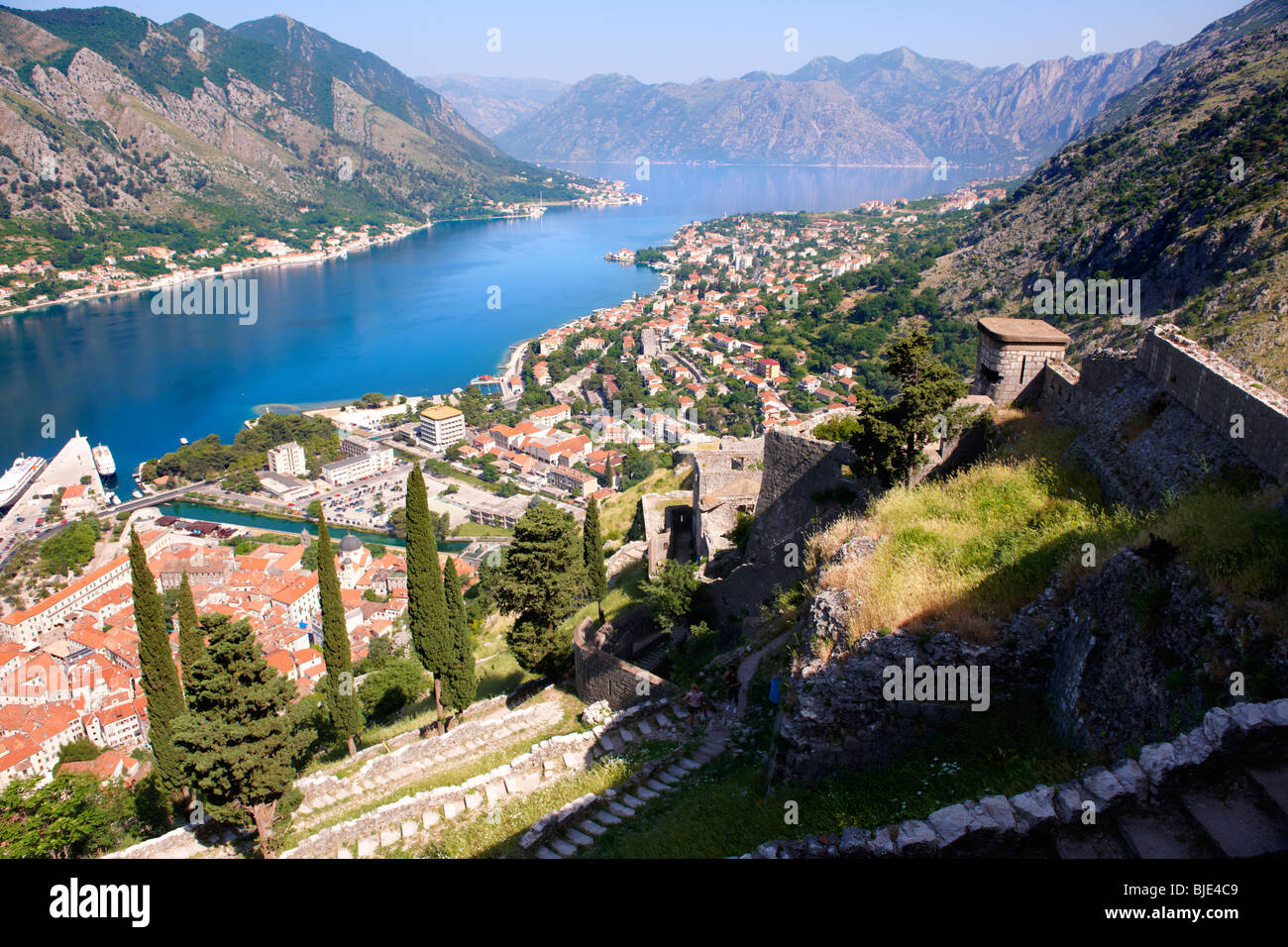 Fortifications of kotor hi-res stock photography and images - Alamy