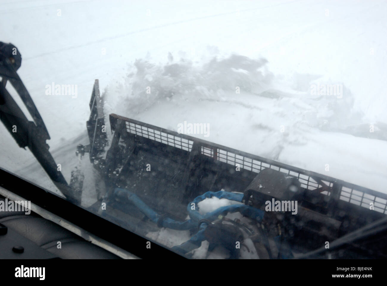 Snowcat Snow grooming ski slopes Stock Photo - Alamy