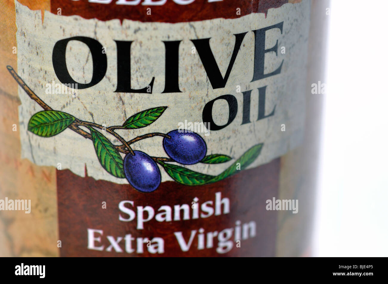 Spanish Extra Virgin Olive oil Stock Photo - Alamy