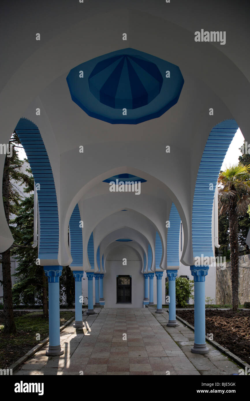 Ukraine,Crimea,Yalta-Alupka,Miskhor,Dulber Palace,Moresque style ...