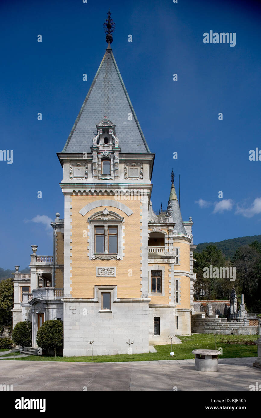 Ukraine,Crimea,Yalta-Massandra,palace of tsar Alexander III Stock Photo ...