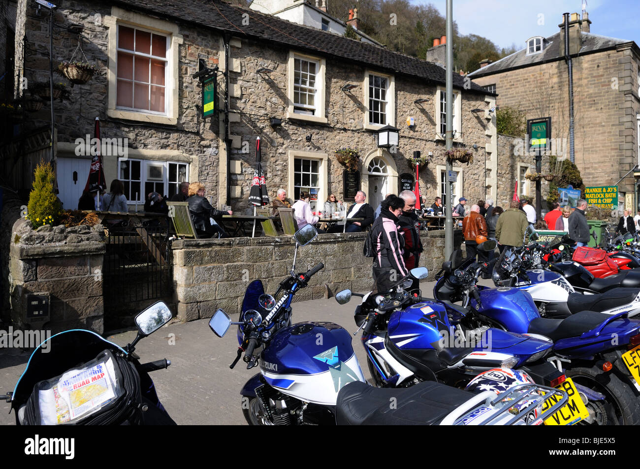 Matlock Bath Derbyshire England Stock Photo - Alamy
