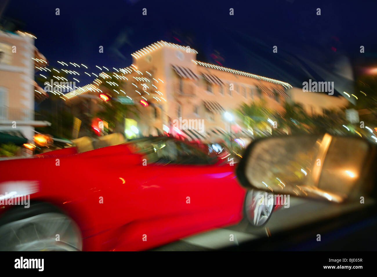 Night sport drive car on hi-res stock photography and images - Alamy