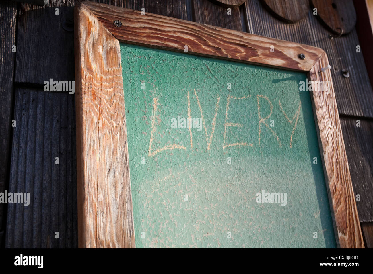 Livery sign hi-res stock photography and images - Alamy