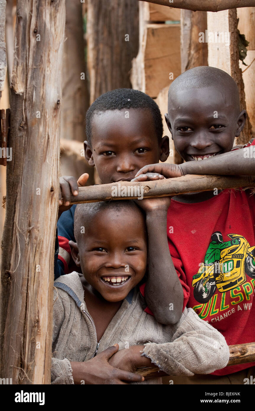 Smiling Rwandan children. Rwanda Stock Photo - Alamy