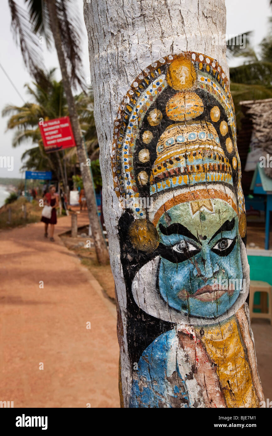 Kathakali face hi-res stock photography and images - Alamy