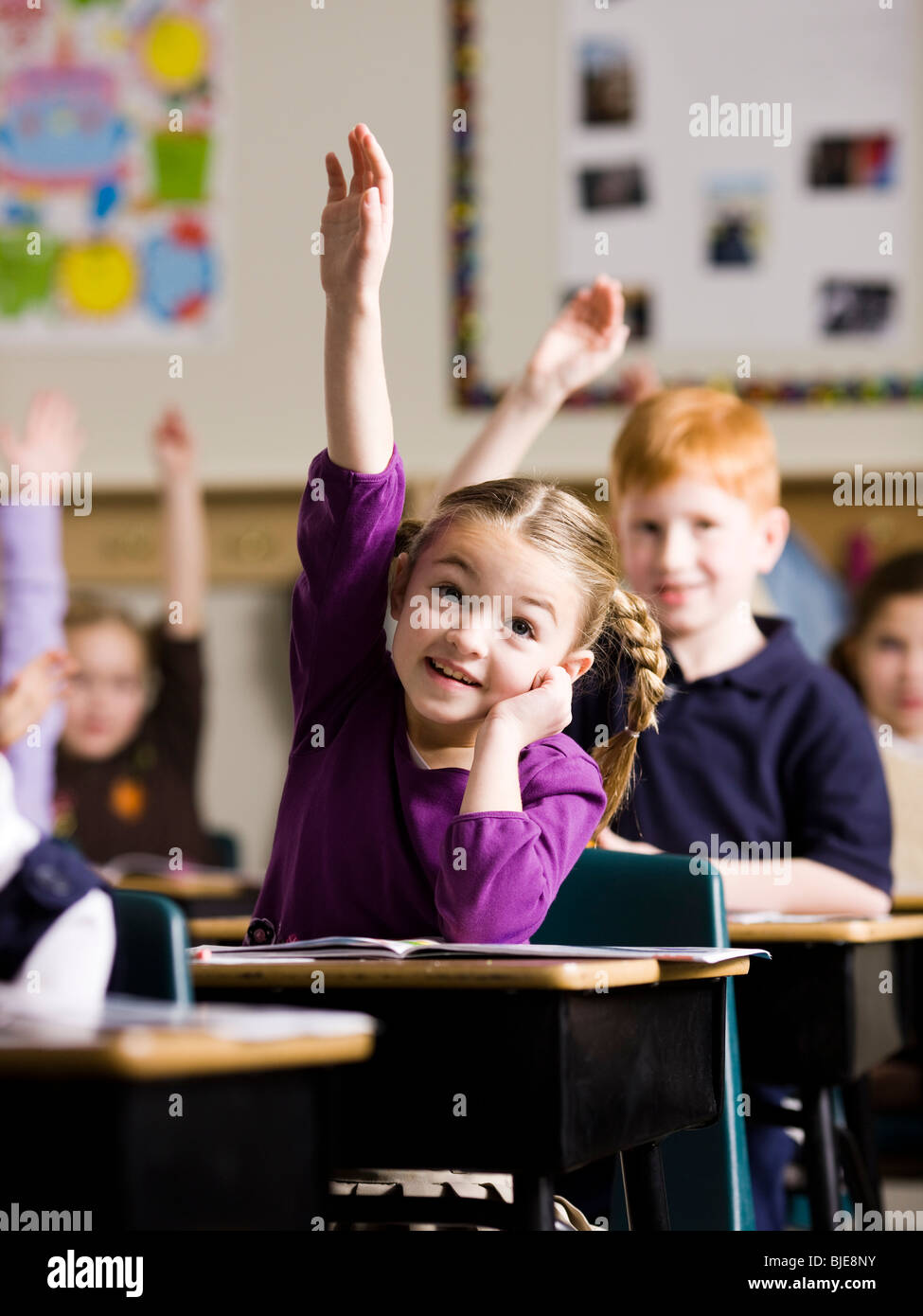 children at school Stock Photo - Alamy