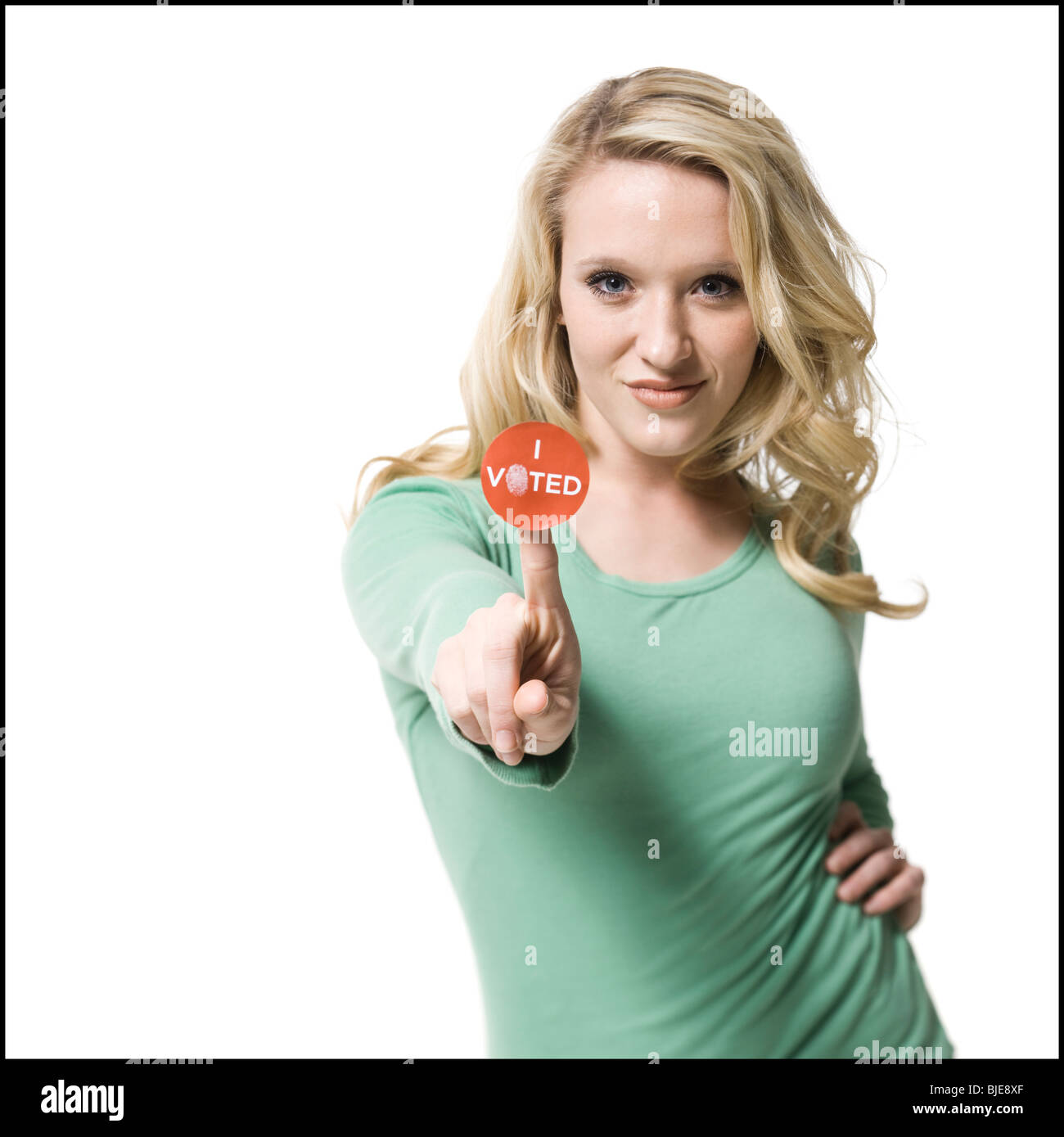 Woman voted hi-res stock photography and images - Alamy