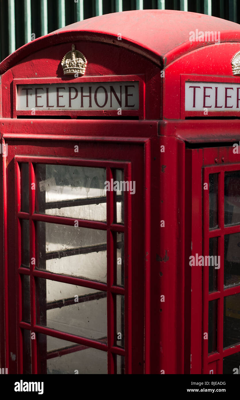 Red Telephone Box Stock Photo - Alamy